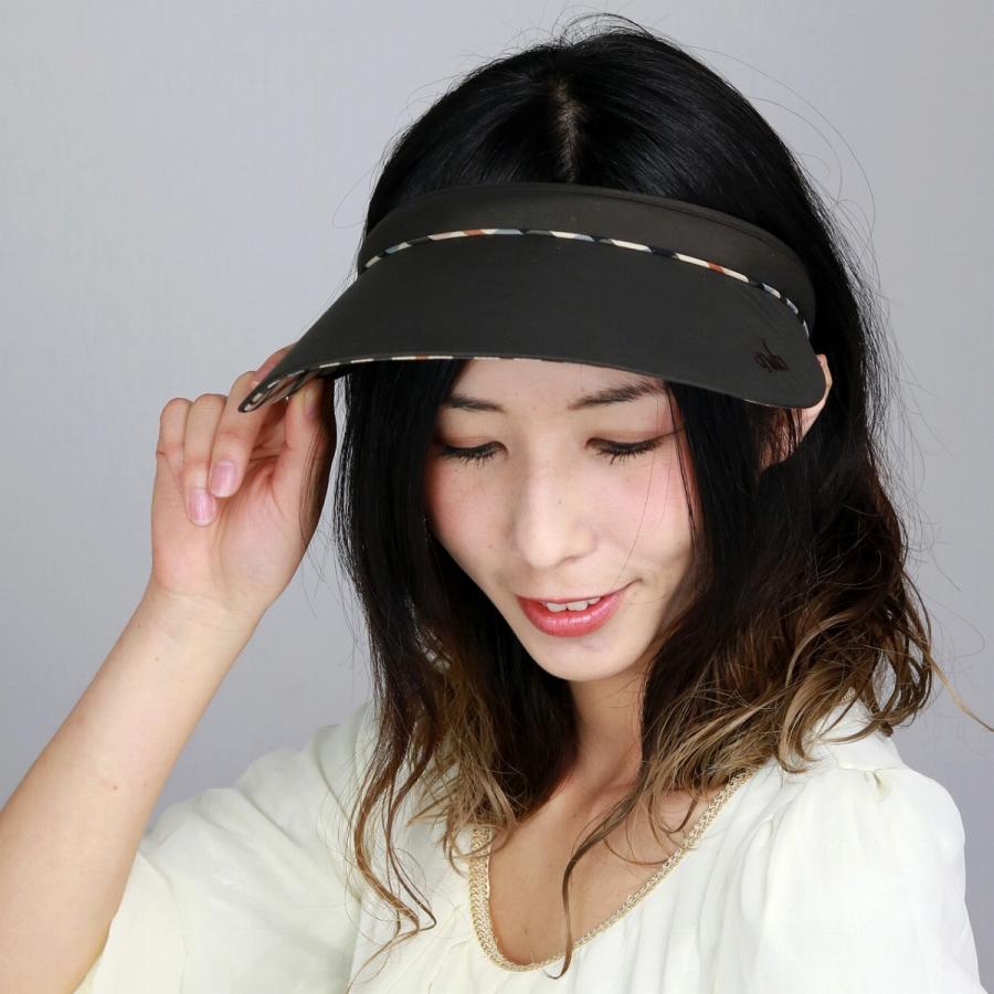 DAKS ダックス クリップサンバイザー UVカット 撥水加工 チェック ブラウン : ELEHELM帽子通販専門店 - 通販 - Yahoo!ショッピング