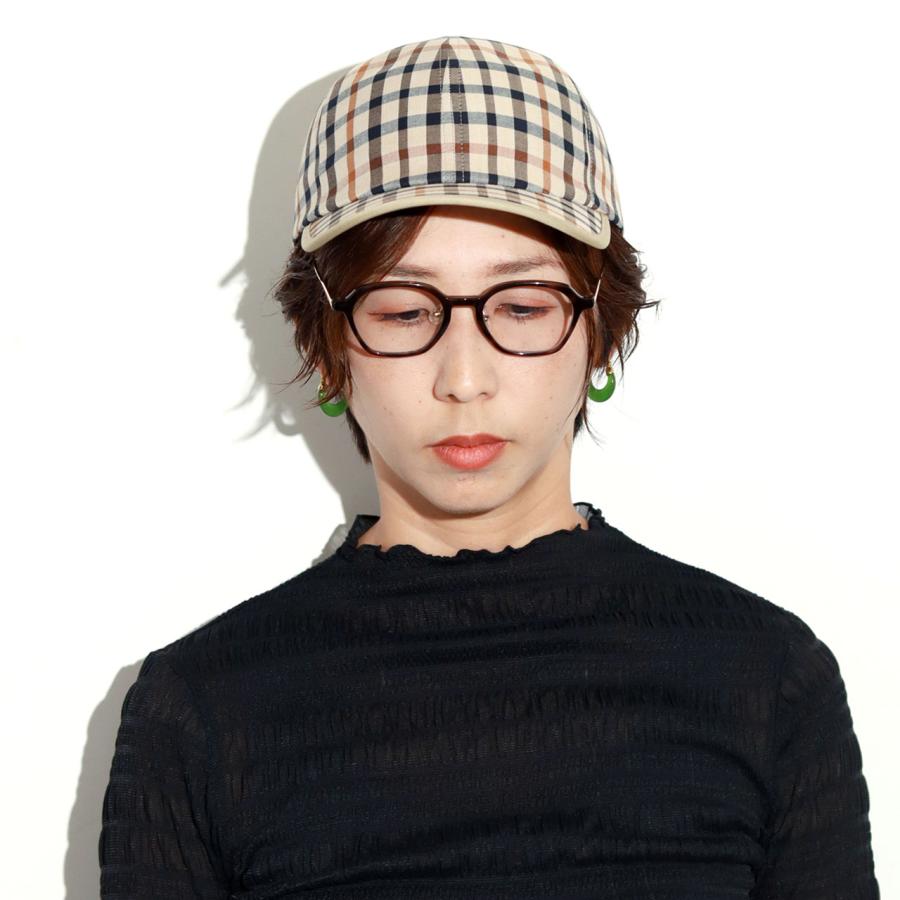 帽子 レディース キャップ 秋冬 ダックス ハウスチェック ブランド 婦人用 DAKS チェック柄 春夏 お洒落 若見え 小顔 ベージュ : dl001-006 : ELEHELM帽子通販専門 ...