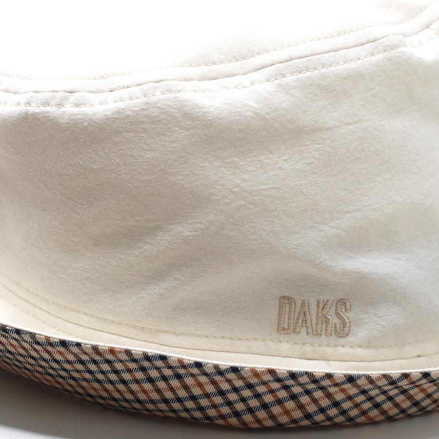 DAKS ワッシャー加工 ナチュラル コットン100 ハウスチェック柄 ハット 婦人 帽子 レディース チューリップ 日よけ 暑さ対策 紫外線 春 夏 UV : ELEHELM帽子通販専門店 ...