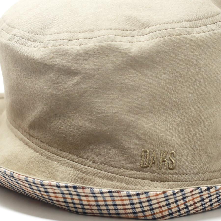 DAKS ワッシャー加工 ナチュラル コットン100 ハウスチェック柄 ハット 婦人 帽子 レディース チューリップ 日よけ 暑さ対策 紫外線 春 夏 UV : ELEHELM帽子通販専門店 ...