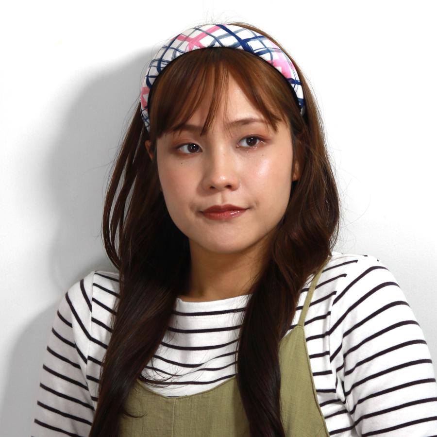 カチューシャ レディース DAKS コラボ YOKO NAGAMIYA チェック柄 春夏 母の日 ギフト プレゼント ヘアーアクセサリー ...