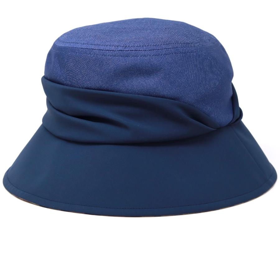 DAKS ハット レディース クロッシェ 帽子 MINOTECH マットタフタ カラーデニム撥水 婦人用 ダックス デニム 撥水 ハウスチェック : ELEHELM帽子通販専門店 - 通販 ...