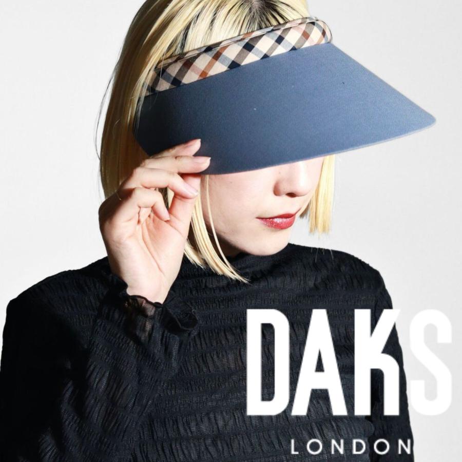 DAKS サンバイザー 女性用 UVカット レディース 帽子 春夏 紫外線対策 ダックス ブランド 送料無料 クリップバイザー ブルー : ELEHELM帽子通販専門店 - 通販 ...