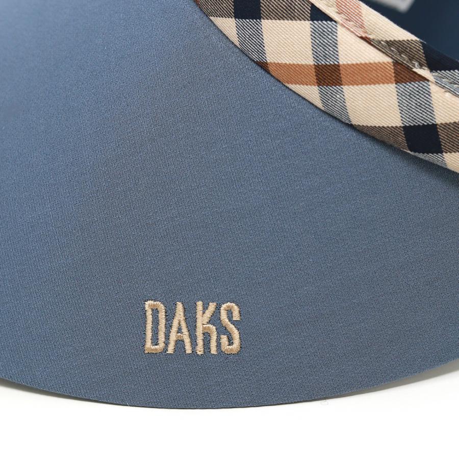 DAKS サンバイザー 女性用 UVカット レディース 帽子 春夏 紫外線対策 ダックス ブランド 送料無料 クリップバイザー ブルー : ELEHELM帽子通販専門店 - 通販 ...