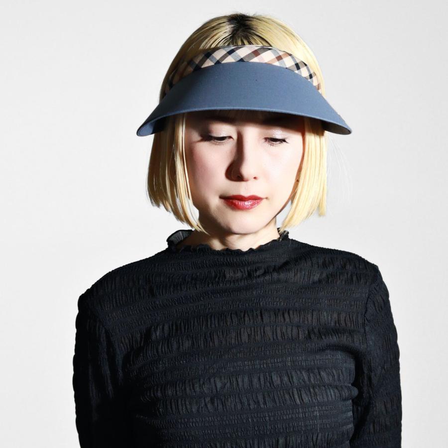 DAKS サンバイザー 女性用 UVカット レディース 帽子 春夏 紫外線対策 ダックス ブランド 送料無料 クリップバイザー ブルー : ELEHELM帽子通販専門店 - 通販 ...