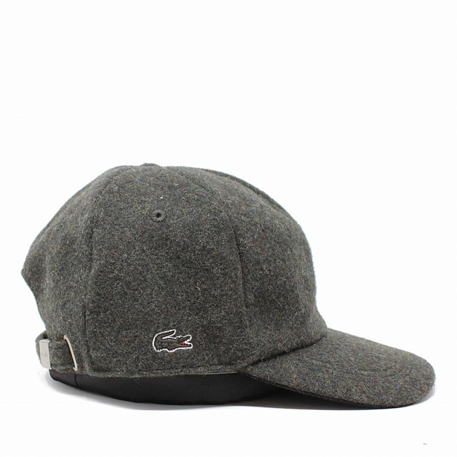 LACOSTE 秋 冬 キャップ CAP 日本製 野球帽 メンズ レディース ラコステ 暖かい 帽子 カーキ : ELEHELM帽子通販専門店 - 通販 - Yahoo!ショッピング