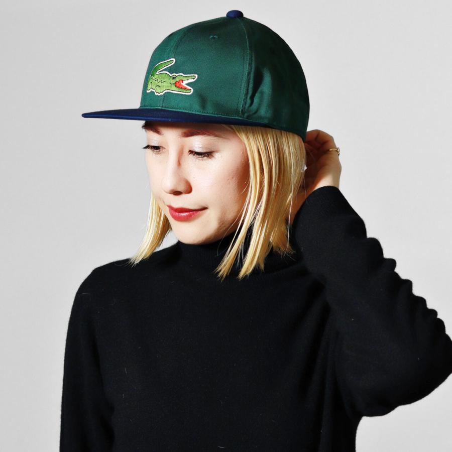 ラコステ キャップ 帽子 コットン 春夏 LACOSTE 大きい ワニ マーク メンズ 秋冬 綿 バイカラー レディース フロント 刺繍 送料無料 : l1276 : ELEHELM帽子通販 ...
