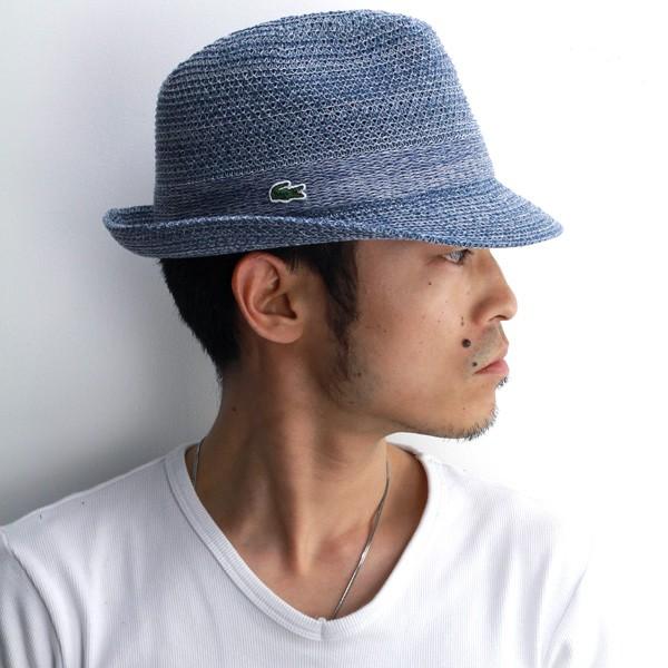 ラコステ メンズ 春夏 中折れハット 帽子 マニッシュハット メンズ サーモニット ブルー :l3925-041:ELEHELM帽子通販専門店 ...