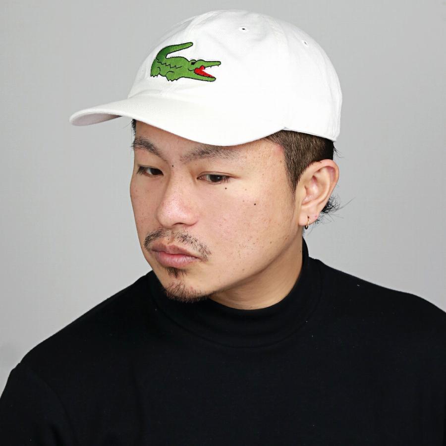 LACOSTE lacoste オールシーズン ラコステ 6方キャップ メンズ CAP 帽子 大ワニ カツラギ オフホワイト : ELEHELM帽子通販専門店 - 通販 - Yahoo!ショッピング