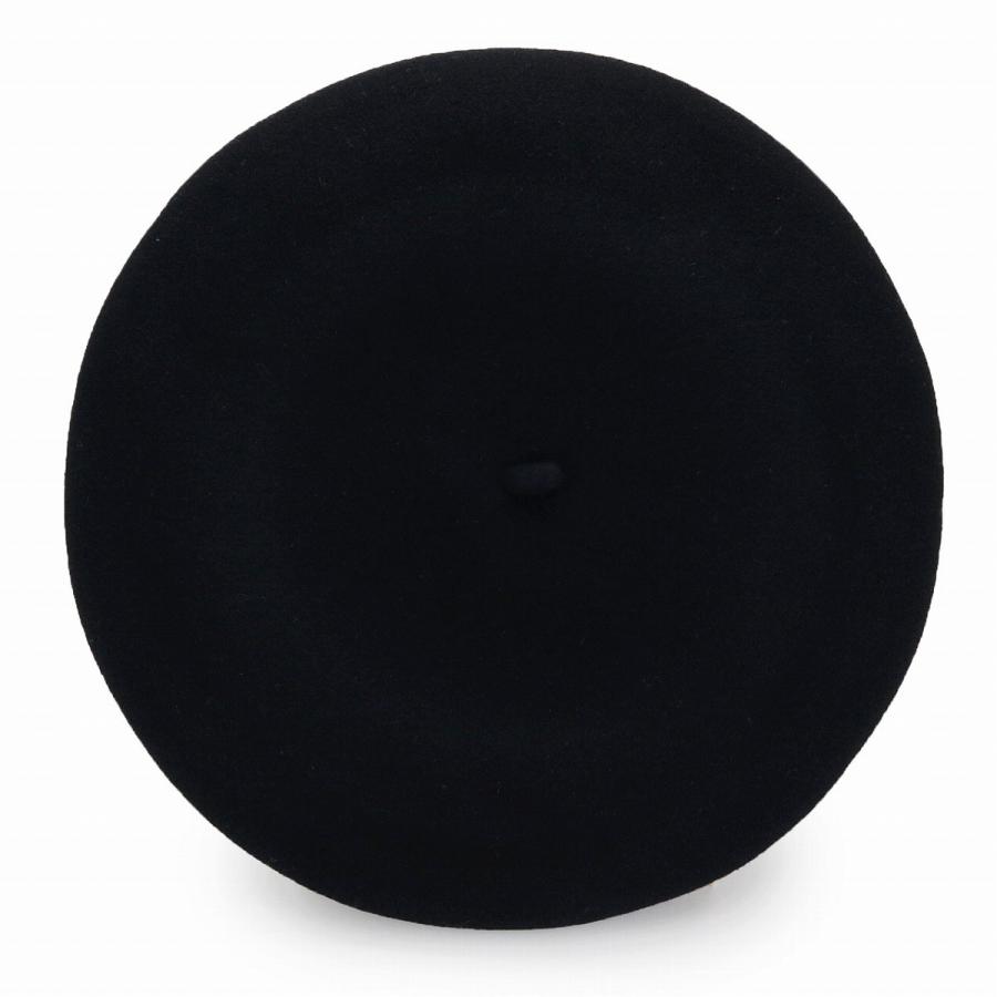 ローレール ビッグシルエット ベレー 帽子 メンズ バスクベレー レディース 極厚フェルト オーバーサイズ LAULHERE ブラック 黒 : ELEHELM帽子通販専門店 - 通販 ...