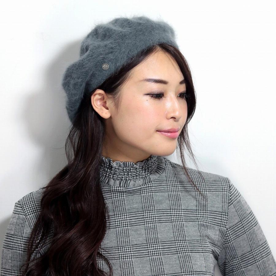 ローレル 秋冬 ベレー帽 フランス LAULHERE アンゴラ ベレー レディース 小ぶり 毛 グレー チャコール : ELEHELM帽子通販専門店 - 通販 - Yahoo!ショッピング