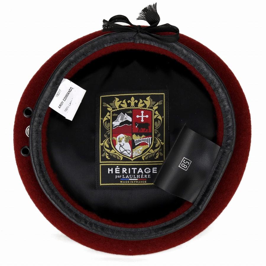 アーミーベレー LAULHERE Commando ベレー帽 フランス ローレル ウール 帽子 秋 冬 エンジ : ELEHELM帽子通販専門店 - 通販 - Yahoo!ショッピング