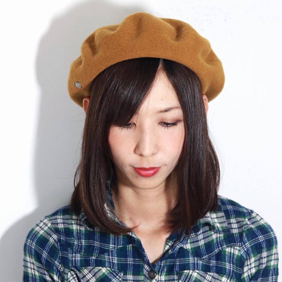 ベレー帽 レディース 秋冬 ウール 本格ベレー フランス LAULHERE バスクベレー メンズ ローレル 箱付き laulhere マスタード 辛子 イエロー 黄色 キャメル ...