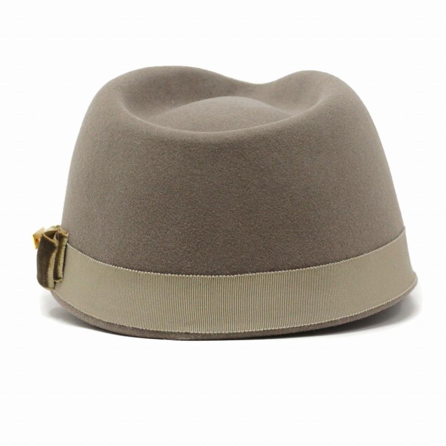 MAISON Birth（メゾンバース） フェドラキャップ ラビットファー 中