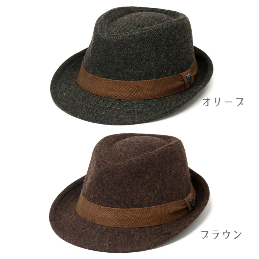 中折れハット メンズ 帽子 冬 厚手 ハット dorfman pacific 紳士 中折れハット メンズ 帽子 冬 厚手 ハット dorfman pacific 紳士