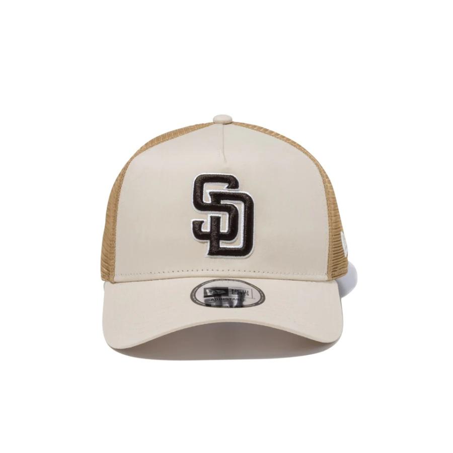 NEWERA 9FORTY A-Frame トラッカー ニューエラ キャップ MLB ロゴキャップ メンズ Typewriter ...