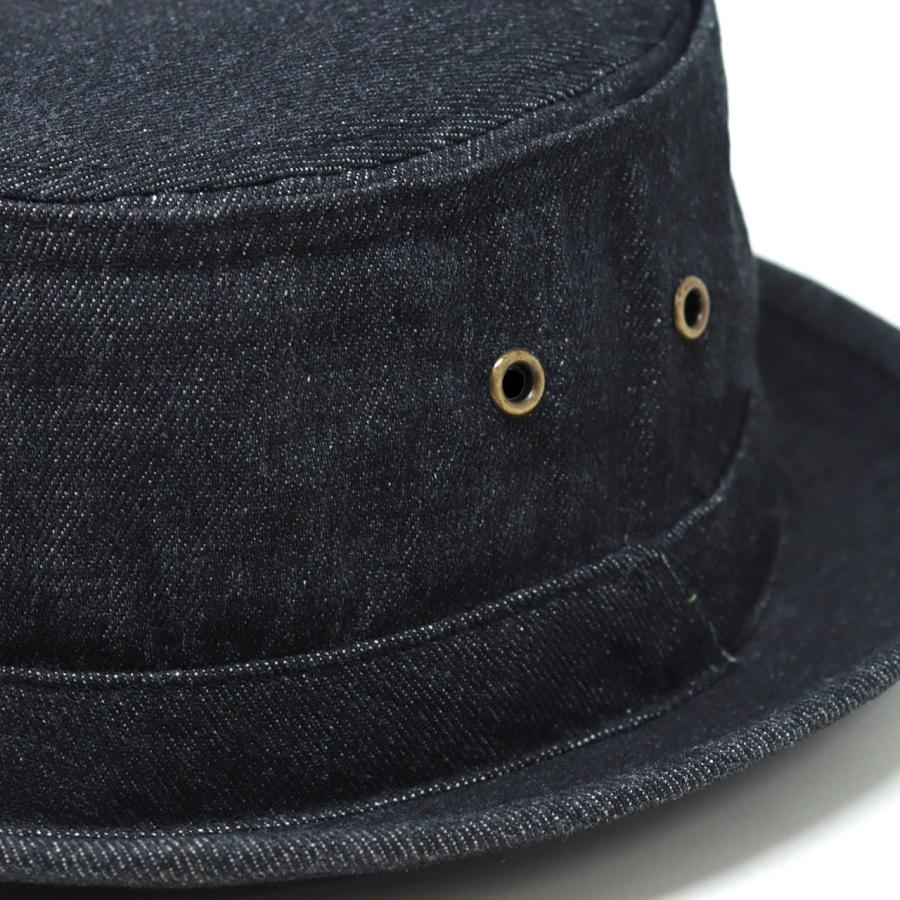 ポークパイハット メンズ デニム ReqHatter コットン レックハッター シンプル ハット レディース ハット メンズ HAT 帽子 メンズ ベーシック オールシーズン : rh-321 ...