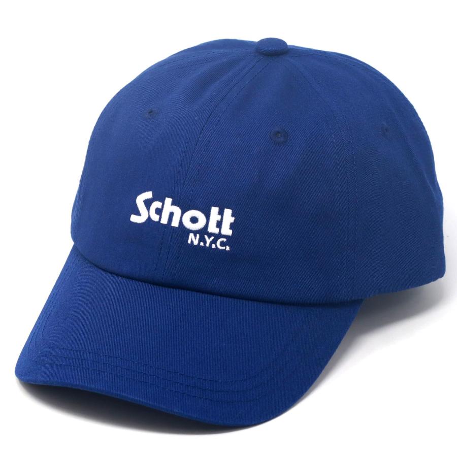 Schott N.Y.C SCHOTT ショット キャップ ブランド N.Y.C. メンズ レディース ツイルキャップ ロゴ 綿100% バックアジャスターでサイズ調整可能 手洗いOK 帽子 ...