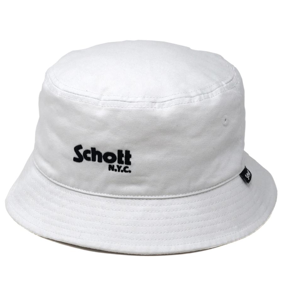 Schott N.Y.C（ショット） Schott N.Y.C. バケットハット ブランド Schott メンズ レディース 帽子 ハット ...