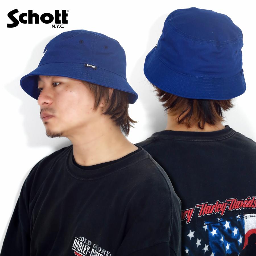 Schott N.Y.C（ショット） Schott N.Y.C. バケットハット ブランド Schott メンズ レディース 帽子 ハット ...