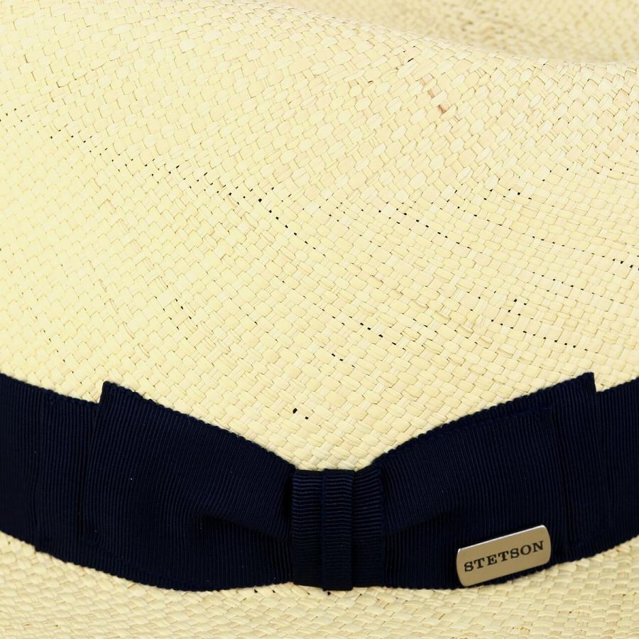 STETSON ステットソン パナマハット 帽子 夏 ブランド ハット パナマ帽 ネイビーリボン : ELEHELM帽子通販専門店 - 通販 - Yahoo!ショッピング
