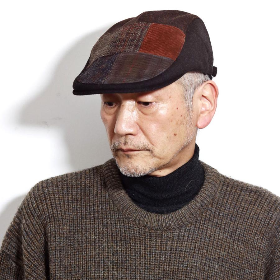 STETSON（ステットソン） パッチワーク ハンチング メンズ 帽子 秋冬