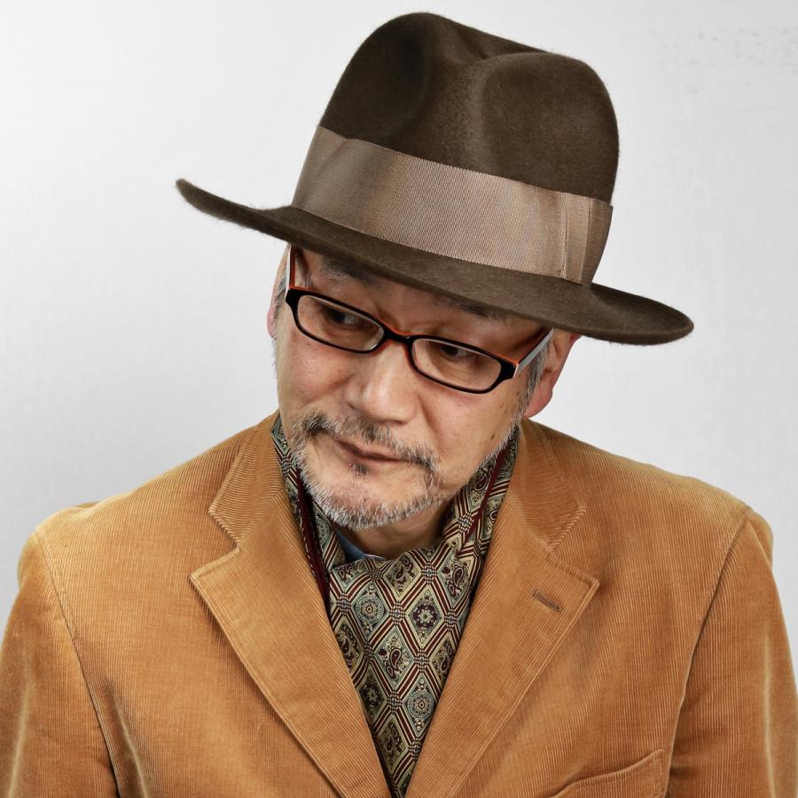 STETSON ファーフェルト ハット 帽子 高級 オープンクラウン STETSON ファーフェルト ハット 帽子 高級 オープンクラウン