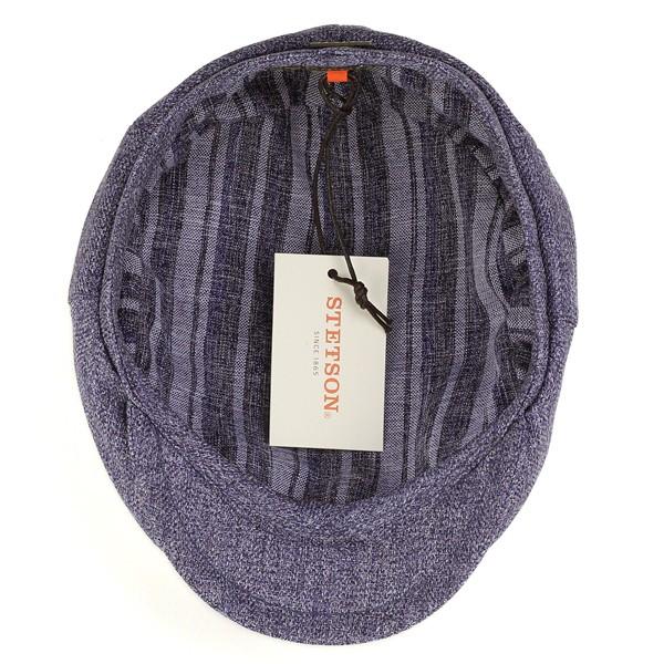 STETSON ハンチング メンズ stetson アイビーキャップ ivycap ステットソン 帽子 春夏 ヘリンボーン ミックス 青 ブルー : ELEHELM帽子通販専門店 - 通販 ...