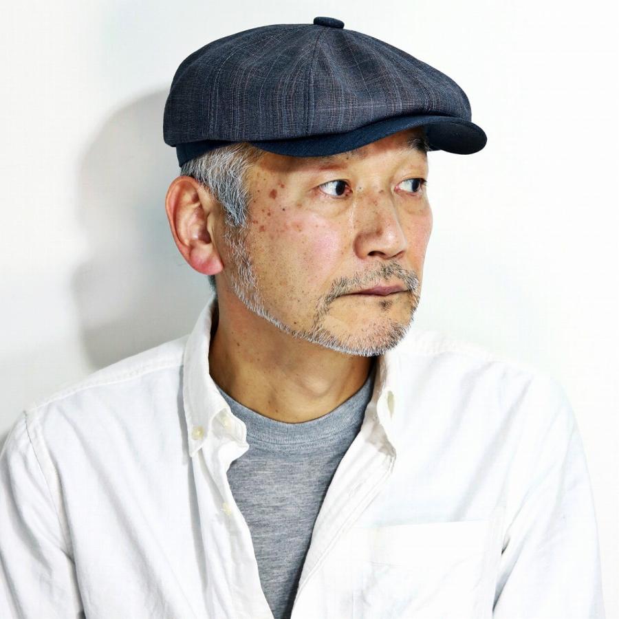 STETSON（ステットソン） 春 夏 8方ハンチング チェック柄 帽子