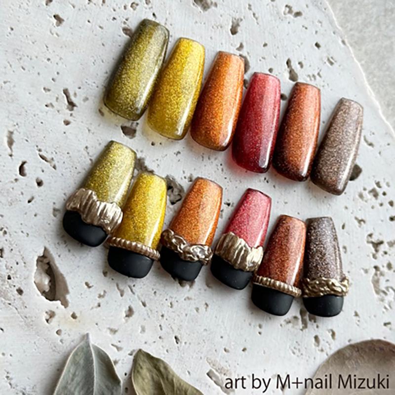 TOY's×INITY ベッコウ柄マグコレクション 7ml 6色からご選択 T-BE01 T-BE02 T-BE03 T-BE04 T-BE05 T-BE06 マグネットネイル 透明感 ...