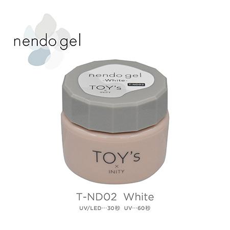 TOY's × INITY nendo gel ネンドジェル 粘土ジェル 25g 大サイズ 2色からご選択 クリア T-ND01 ホワイト T-ND02 トイズバイアイニティ 3Dジェル 新品 ...