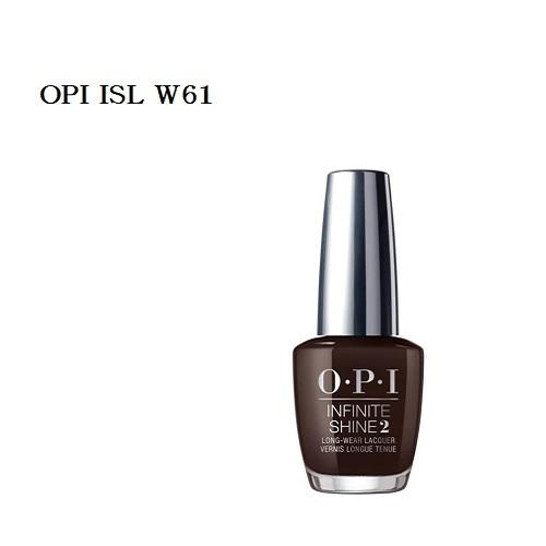 OPI マニキュア 速乾 インフィニットシャイン ISL W61 15ml ネイルカラー ネイルポリッシュ セルフネイル オーピーアイ 茶色 ...