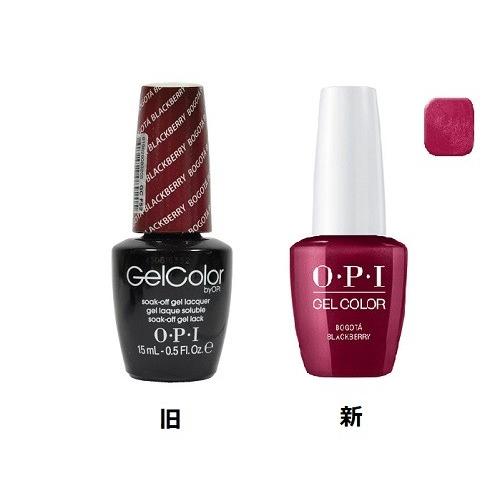 O・P・I 新品 送料無料 OPI gelcolor ジェルカラー Bogota Blackberry GC F52 15ml オーピーアイ ...