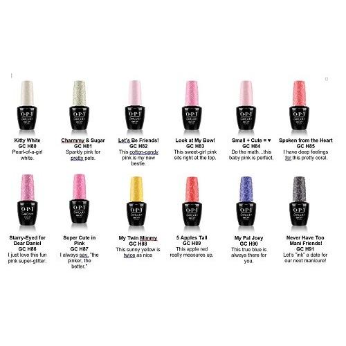 O・P・I ジェルネイル OPI gelcolor ジェルカラー GC H80 H81 H82 H83 H84 H85 H86 H87 H88 ...