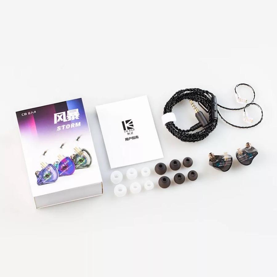 Yinyoo 中華イヤホン 有線 KBEAR Storm 10mmダイナミック インイヤー モニター 高音質 カナル型 : element - 通販 - Yahoo!ショッピング