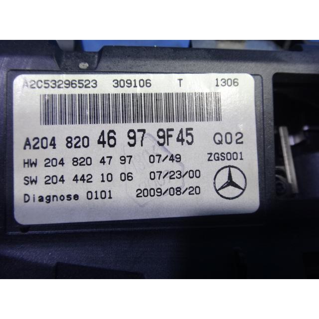 メルセデス ベンツ W204 C200 等 ナビ TV 純正 モニター 2048204697 [0199] : 輸入車専門中古パーツのエレメント - 通販 - Yahoo!ショッピング