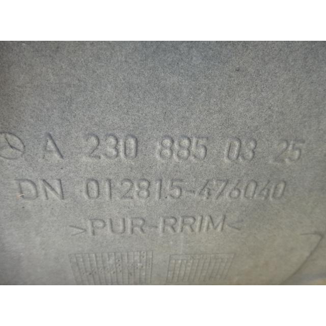 メルセデス ベンツ SL500 R230 等 フロント バンパー 197/オブシディアン ブラック 2308850325【0225】 : 輸入 ...