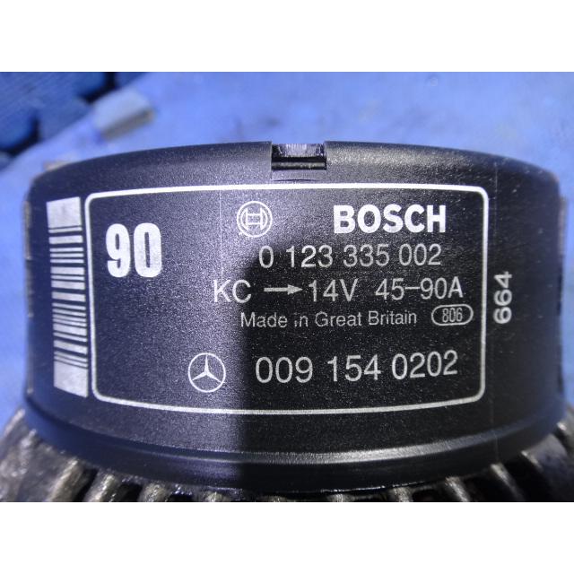 メルセデス ベンツ W124 E280 E320 等 純正 オルタネーター 品番 0091540202 [1479] : 輸入車専門中古パーツのエレメント - 通販 - Yahoo!ショッピング