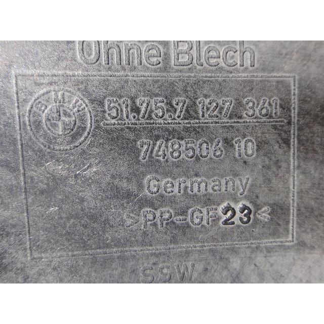 BMW X1 E84 VL18 等 フロア アンダー カバー 51757127361 51757127359 [1719] : 輸入車専門中古 ...