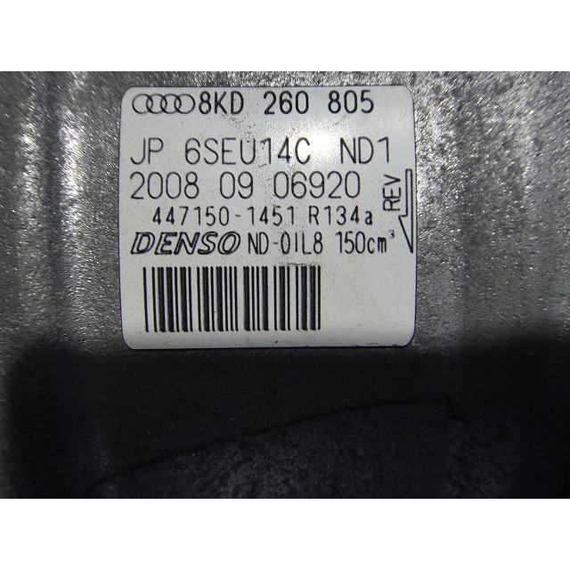 アウディ A4 8K系 B8 等 純正 A/C エアコン コンプレッサー 6SEU14C 品番 8KD260805 [2265] : 輸入車 ...