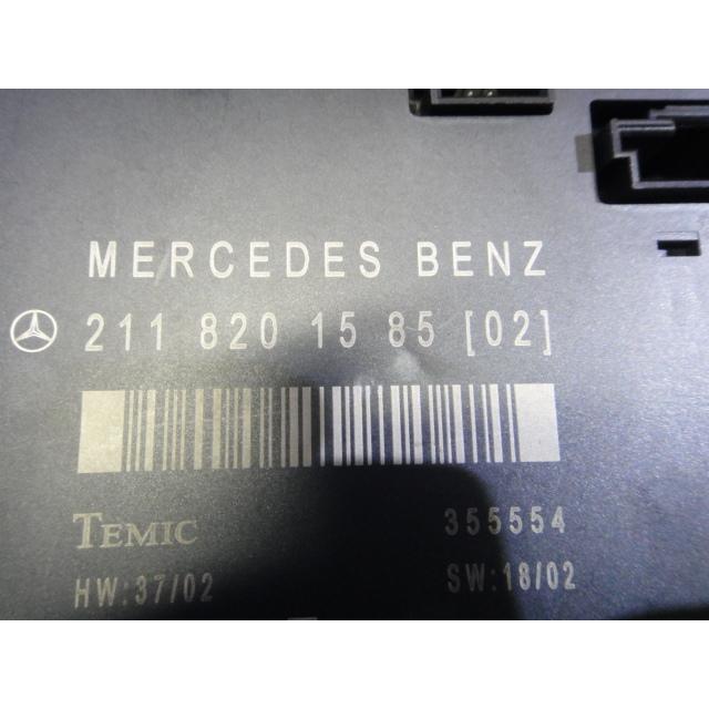メルセデス ベンツ W211 左 フロント ドア コントロール ユニット 2118201585 [2428] : 輸入車専門中古パーツの ...