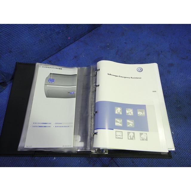 VW ゴルフ 5 1K 系 等 取扱説明書 取説 車検証入れ [2839] : 輸入車専門中古パーツのエレメント - 通販 - Yahoo!ショッピング