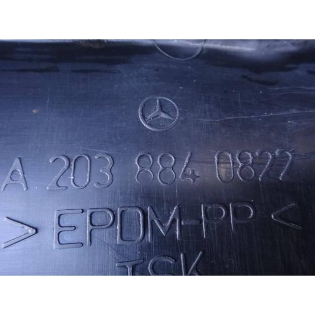 メルセデス ベンツ W203 C240 等 右 フロント フェンダーライナー 3点セット 品番 2038840622 2038840822 ...