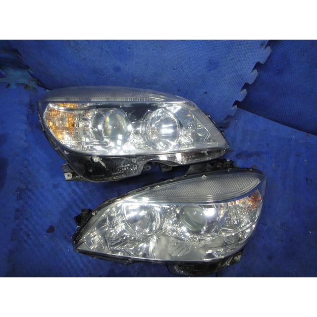 メルセデス ベンツ W204 C200 等 前期 純正 ヘッドライト 左右 ハロゲン 品番 2048208661 2048208561 ...