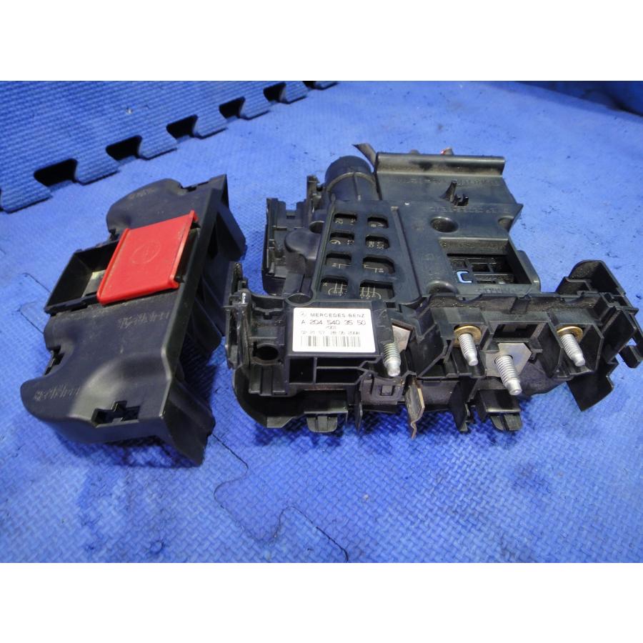 メルセデス ベンツ W204 C200 等 ヒューズ ボックス プラス ターミナル 品番 2045403550 0035420019 ...