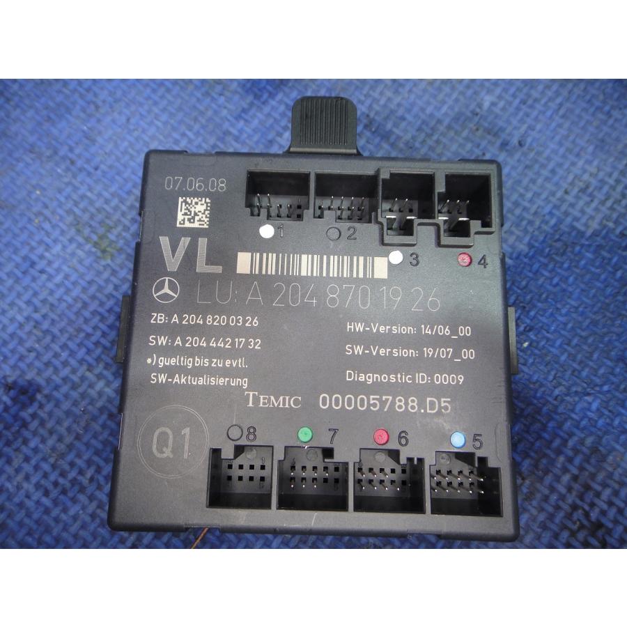 メルセデス ベンツ W204 C200 等 左 フロント ドア ユニット モジュール 品番 2048701926 [5645] : 輸入車専門 ...