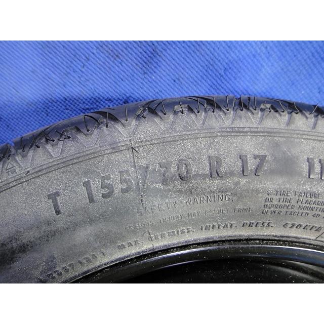 メルセデス ベンツ W211 E320 E240 等 純正 スペア タイヤ テンパー 9部山 155/70/17 2194000002 ...