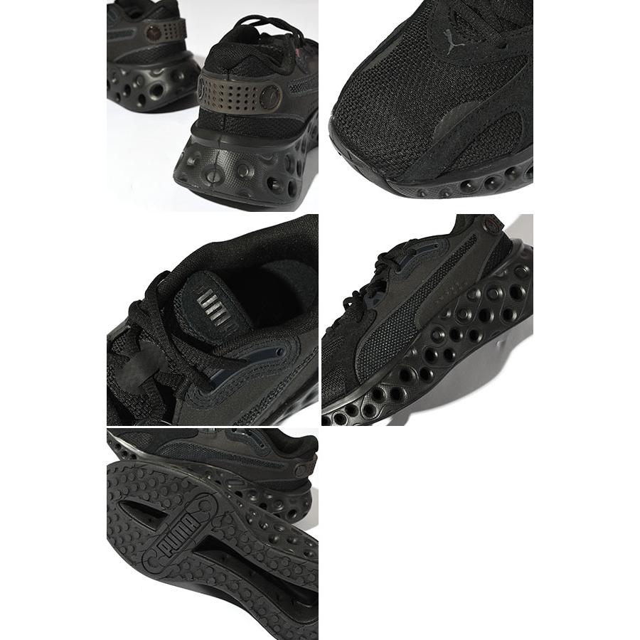 PUMA ソールで魅せる プーマ メンズ 厚底 スニーカー ヒール高4.5cm 履き心地抜群 ふわふわインソール SOFTRIDE フリー ...