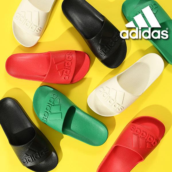 adidas アディダス メンズ レディース サンダル ADILETTE AQUA アディレッタ アクア スライド ビーチサンダル シャワー ...