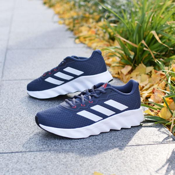 adidas 【動画あり】アディダス メンズ レディース 厚底 ランニングシューズ SWITCH MOVE U スイッチ ムーブ スニーカー ...